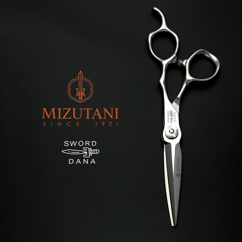 MIZUTANI 6.0-дюймовые Профессиональные ножницы для волос -дюймовые серебряные машинки для стрижки зубов