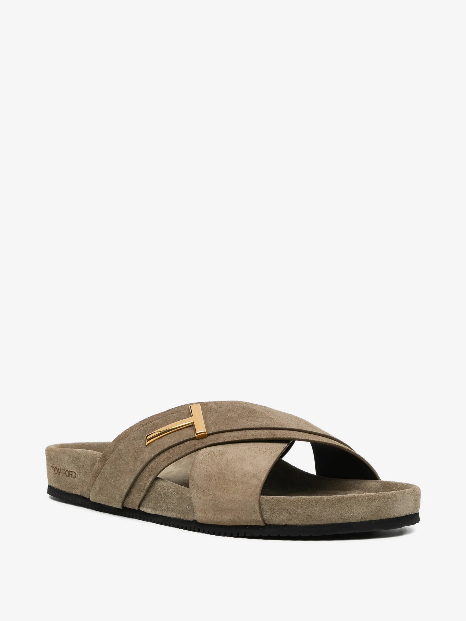 Сандалии Tom Ford T logo crossover sandals, размер 41 — фото 1