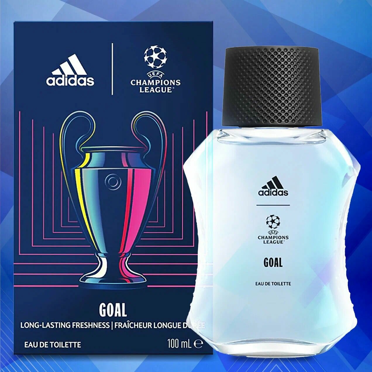 Adidas Духи мужские, туалетная вода UEFA Champions League Goal 100 мл