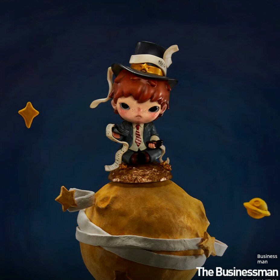 Фигурка Торговца из коллекции POP MART Le Petit Prince, серия Маленький Принц, нераспечатанный коробок