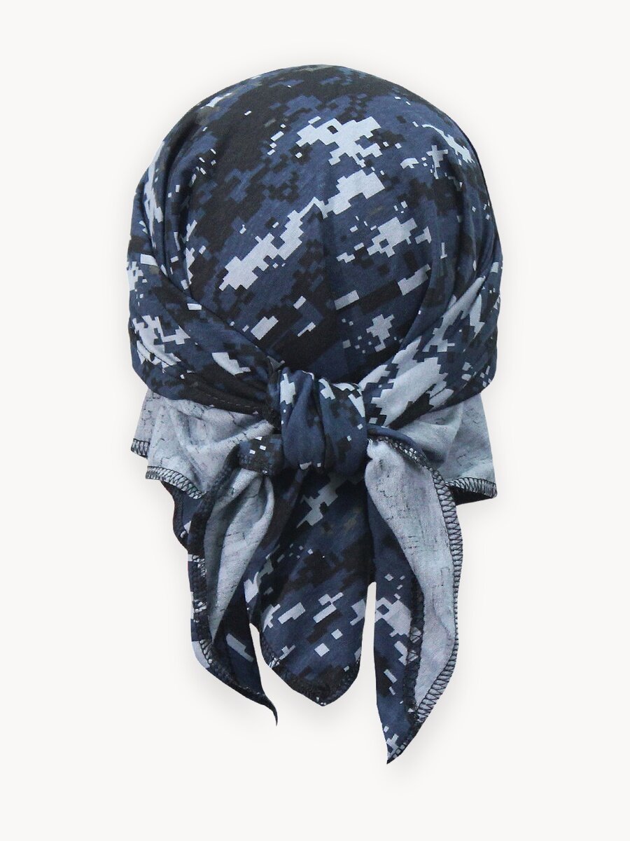 Косынка бандана хлопковая повседневная для взрослых и детей