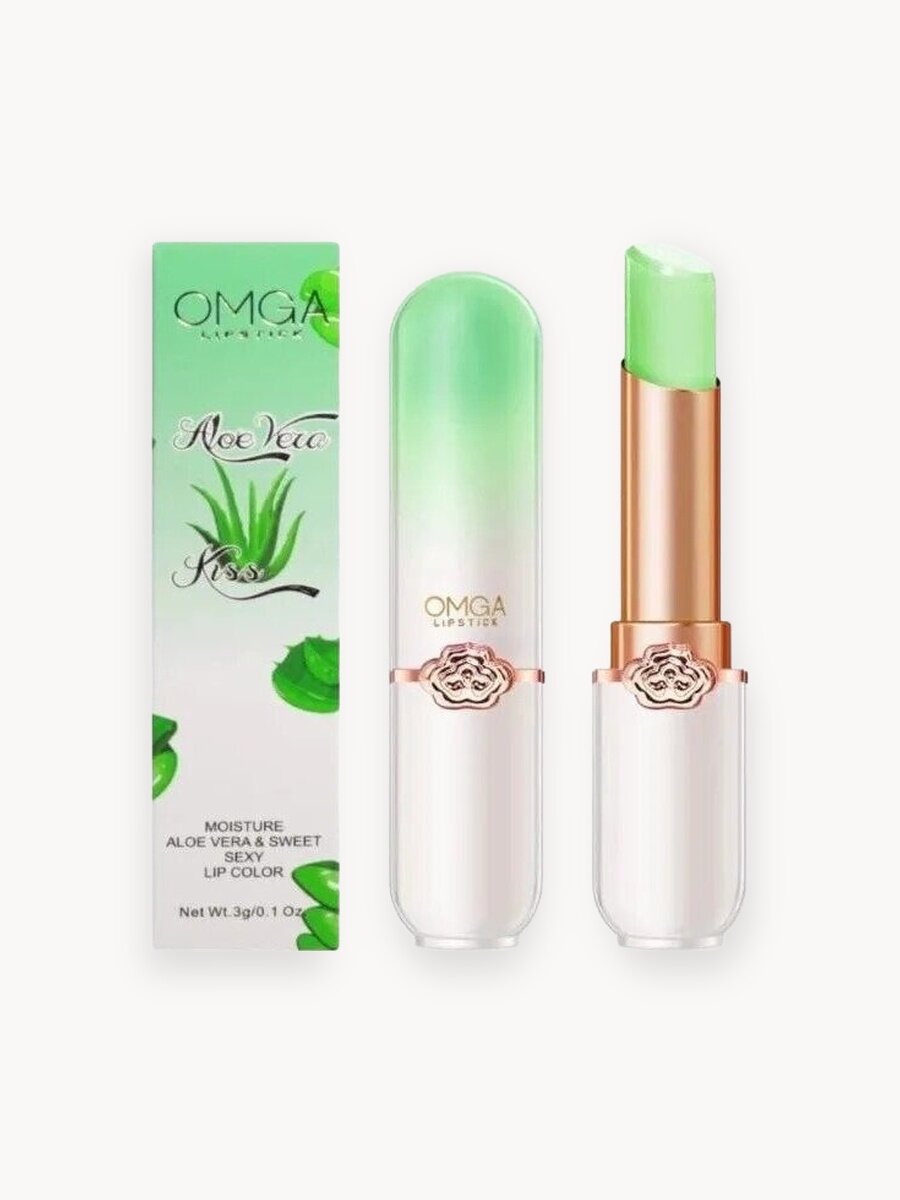 Блеск для губ прозрачный с проявляющимся цветом / Бальзам для губ/Тинт