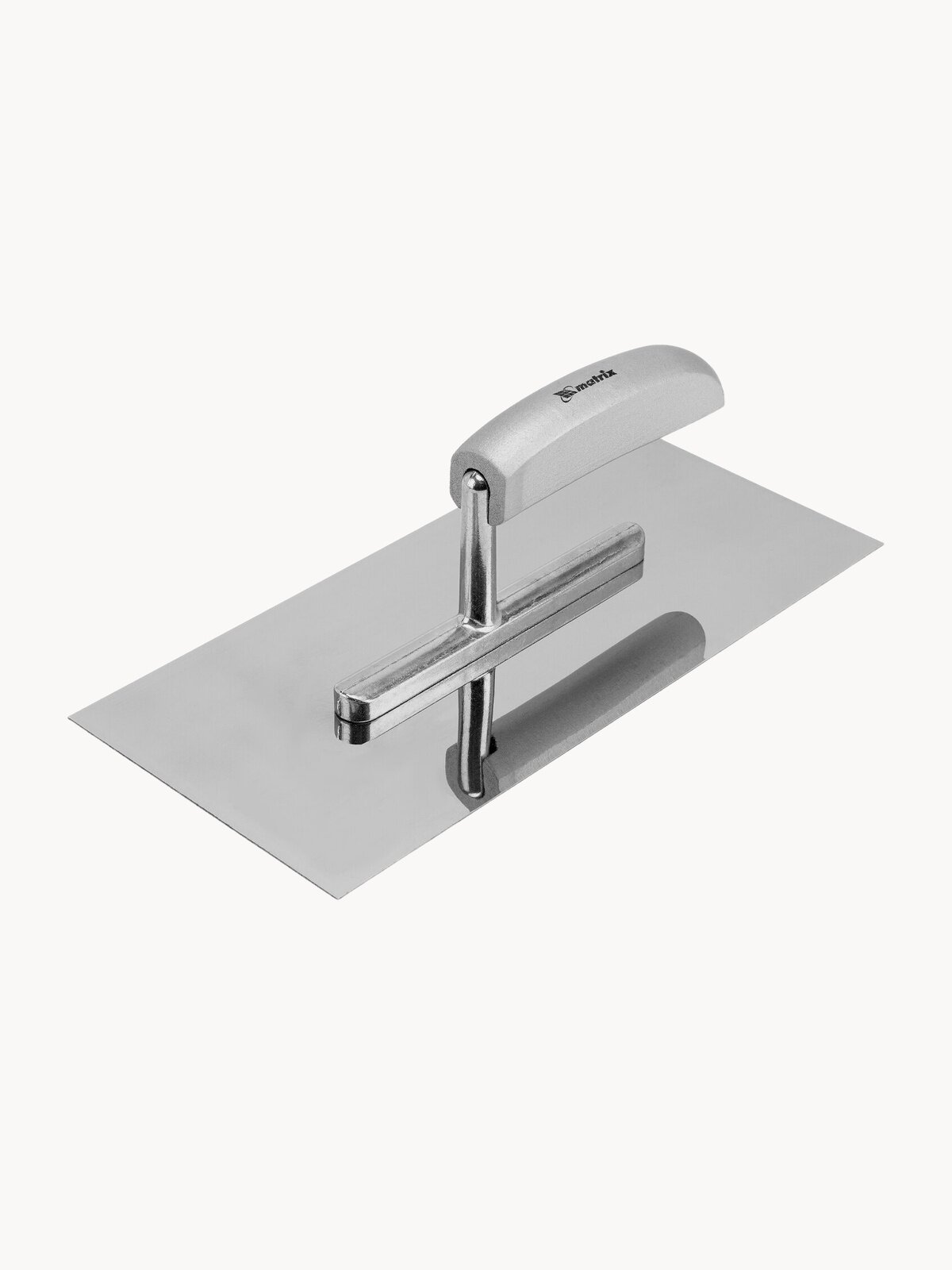 Гладилка из нержавеющей стали Matrix 280 х 130 мм, деревянная ручка 86733