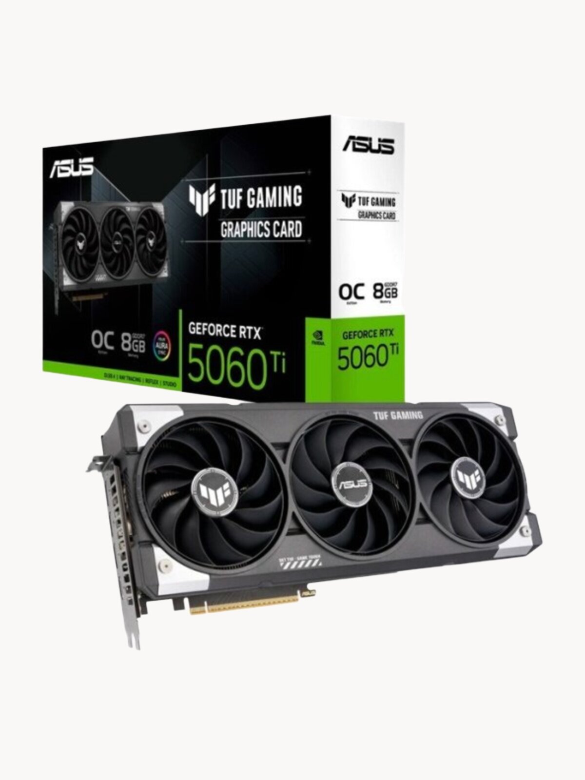 Видеокарта Asus GeForce RTX 5060 Ti TUF GAMING OC 8G