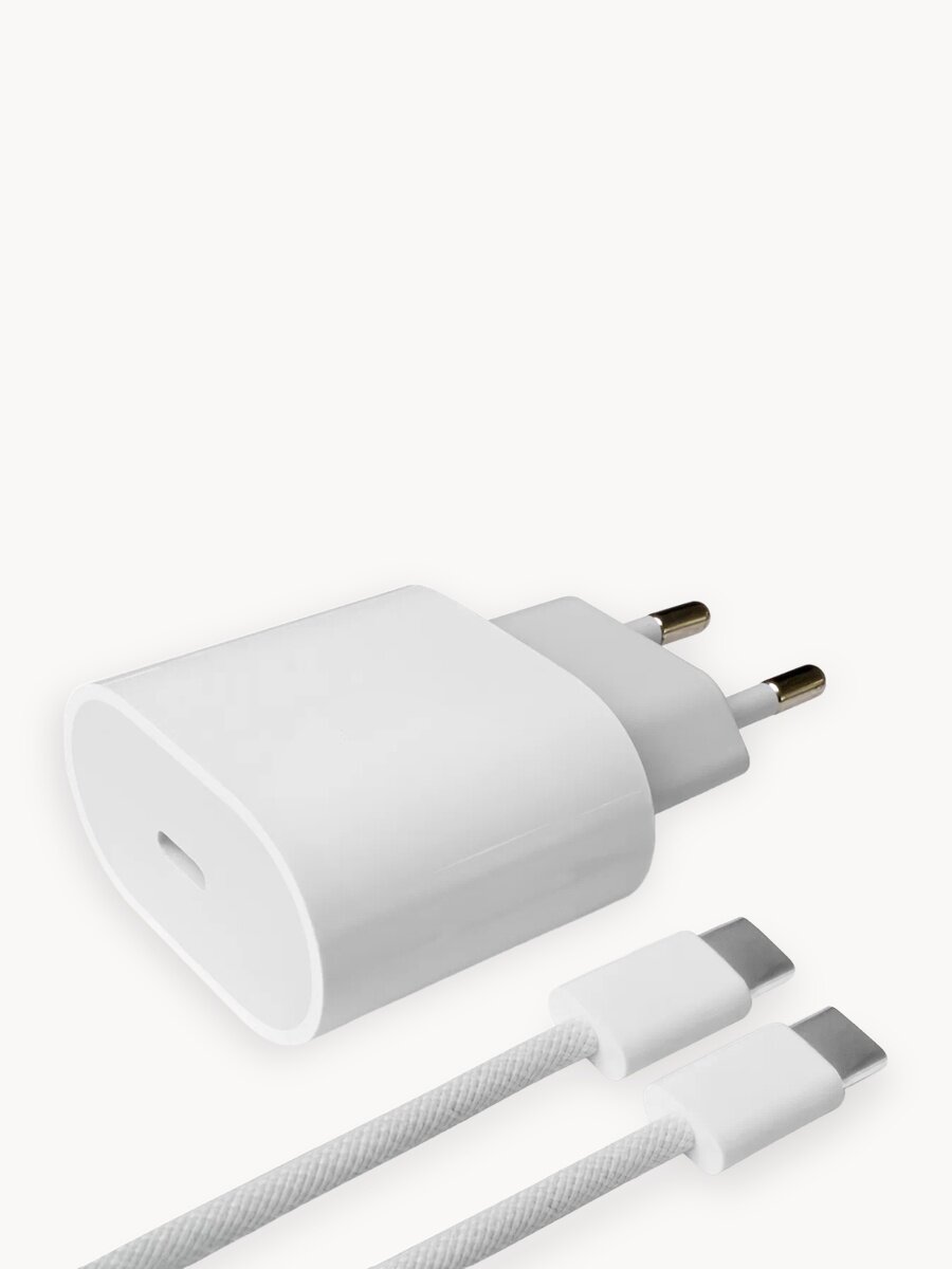 Зарядное устройство, для iPhone 17/16/15, 35 W, кабель Type-C