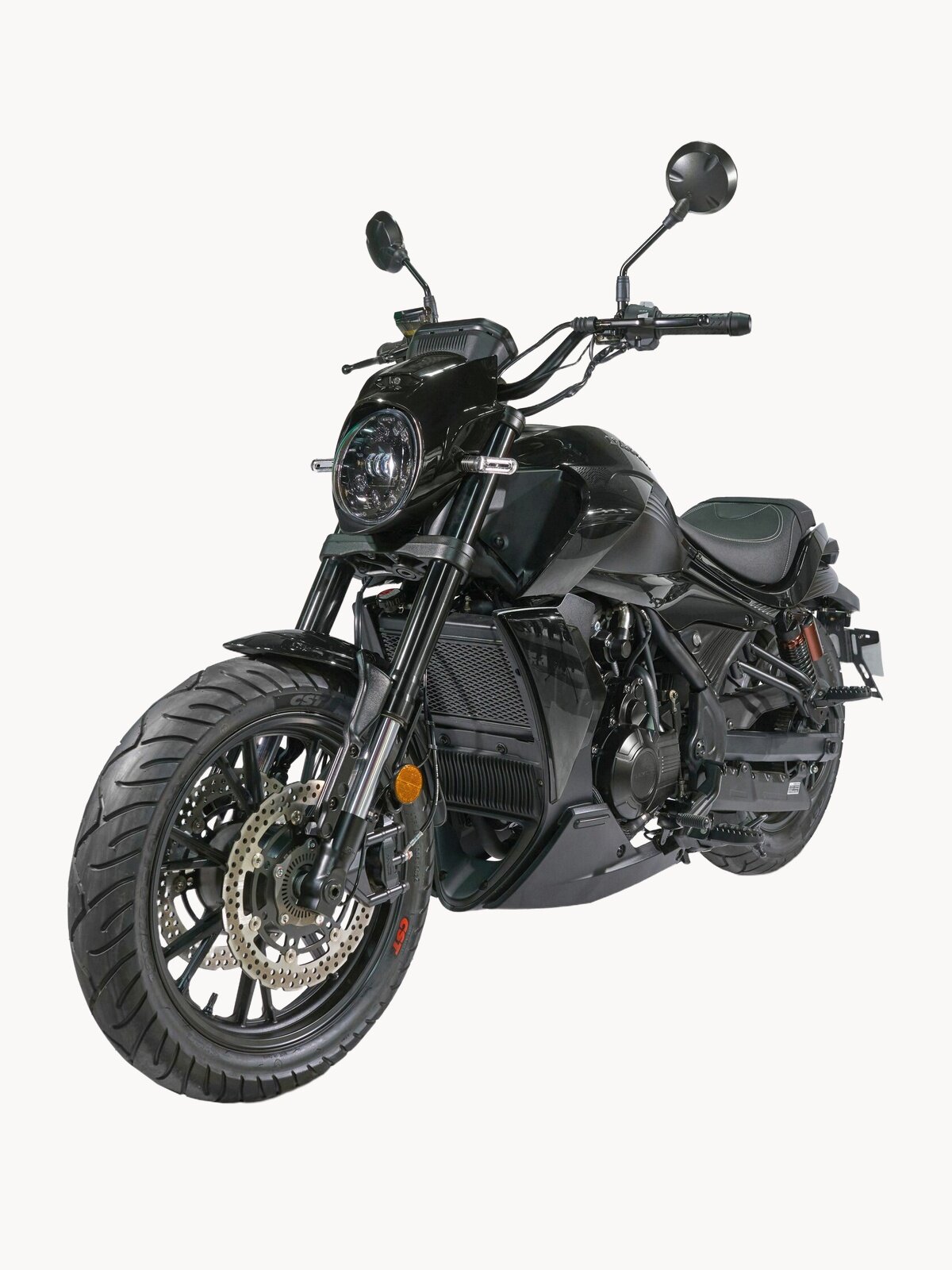 Мотоцикл дорожный 500 см3, Dayun (Даюн) DY500-6F, 2 цилиндра, 54 л. с, инжектор BOSH, ABS, видеорегистраторы, старт-стоп