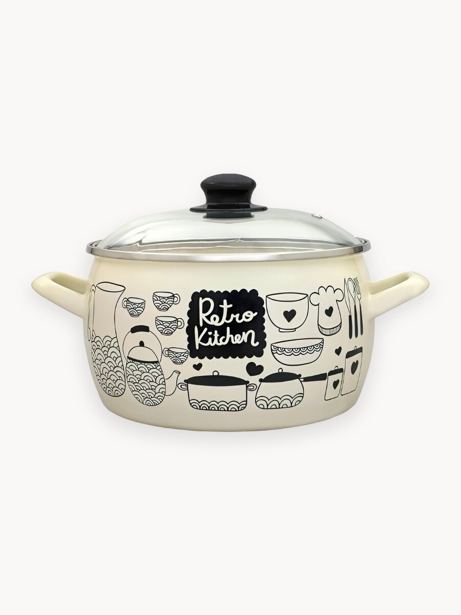 Кастрюля Metrot ретро 3.3л 350013