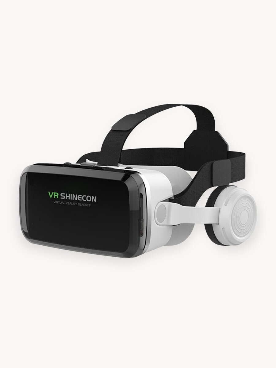 Shinecon Очки виртуальной реальности VR Shinecon G04BS с джойстиком ICADE (VR очки + джойстик Icade)