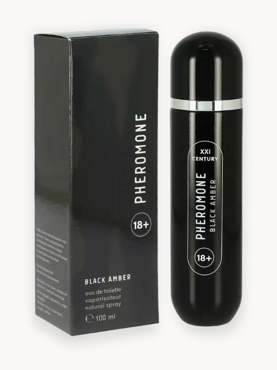 Туалетная вода XXI CENTURY PHEROMONE BLACK AMBER 100 мл