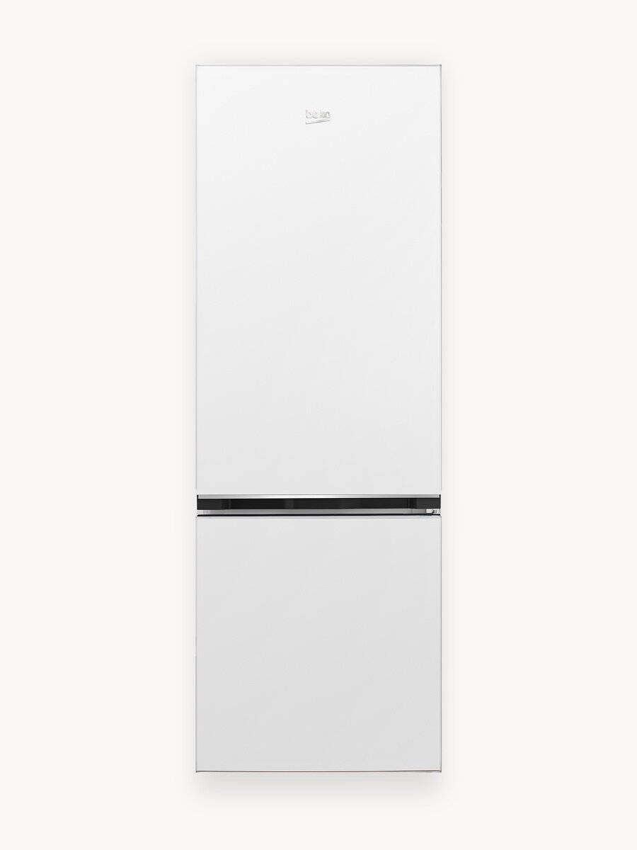 Холодильник BEKO B1RCSK251W, с нижней морозильной камерой, 250 литров, белый