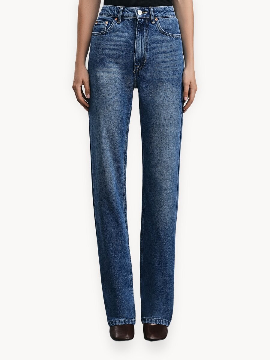 Джинсы straight 