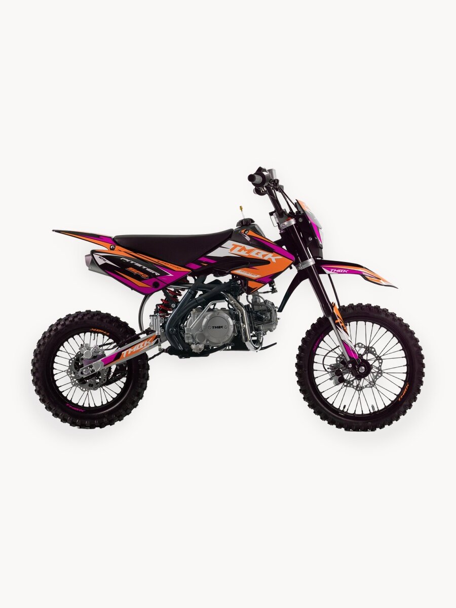 Питбайк TMBK Pitster SP2, двигатель 125 куб. см, мощность 10 л. с, 4-х тактный, электростартер