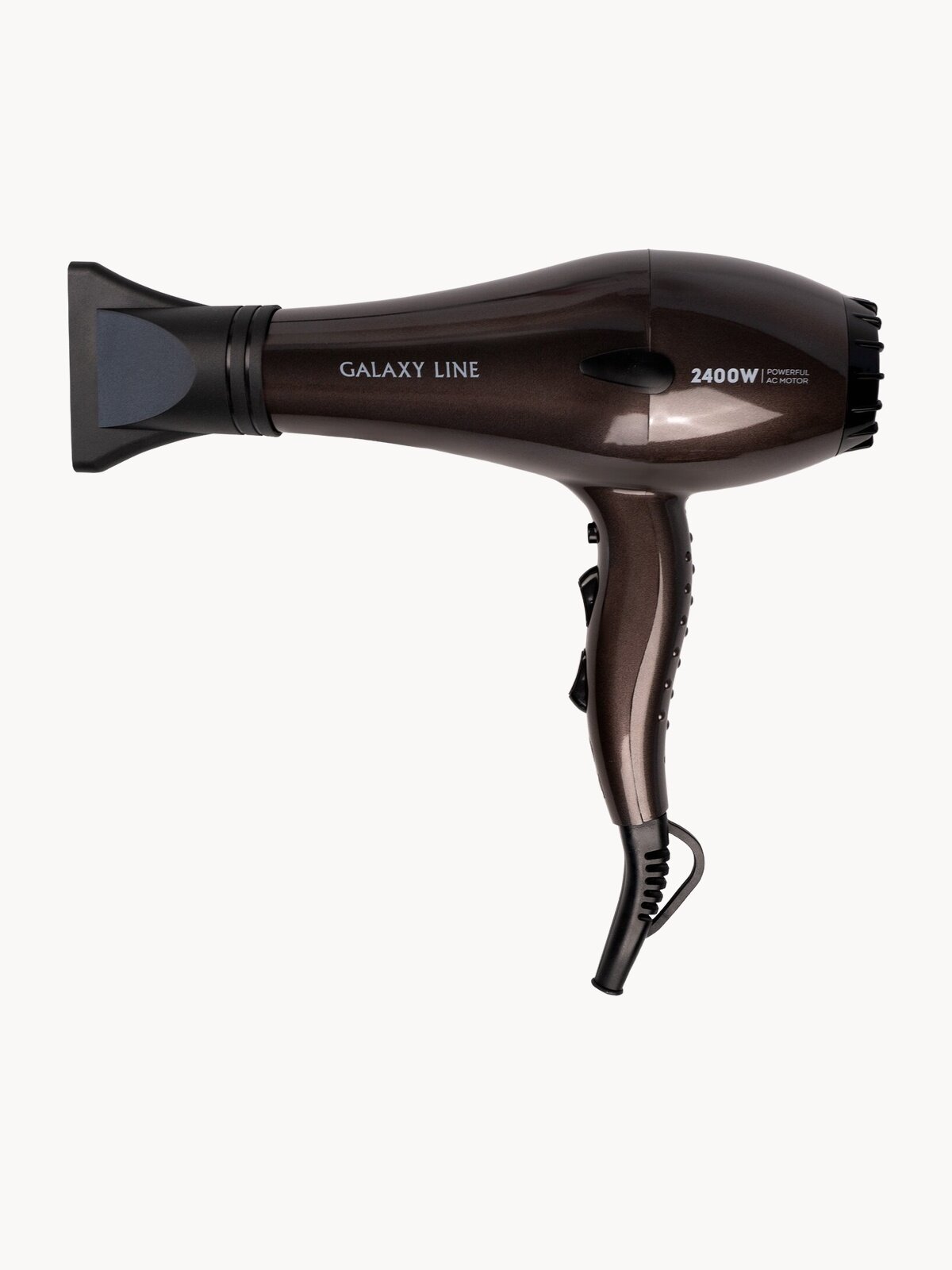 Профессиональный фен GALAXY LINE "GL4343", 2400Вт, AC-мотор, 2 скорости, 3 температуры