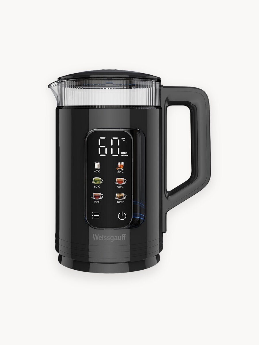 Чайник Weissgauff WK 1520 Db Touch BodyCool