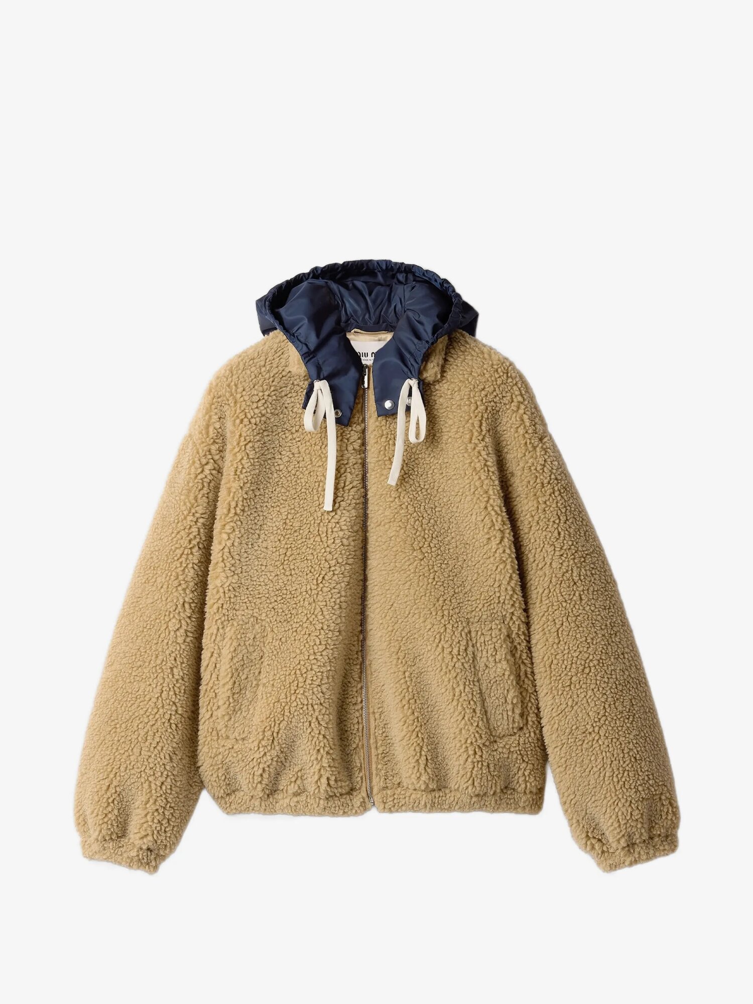 Куртка Miu Miu Fleece blouson jacket