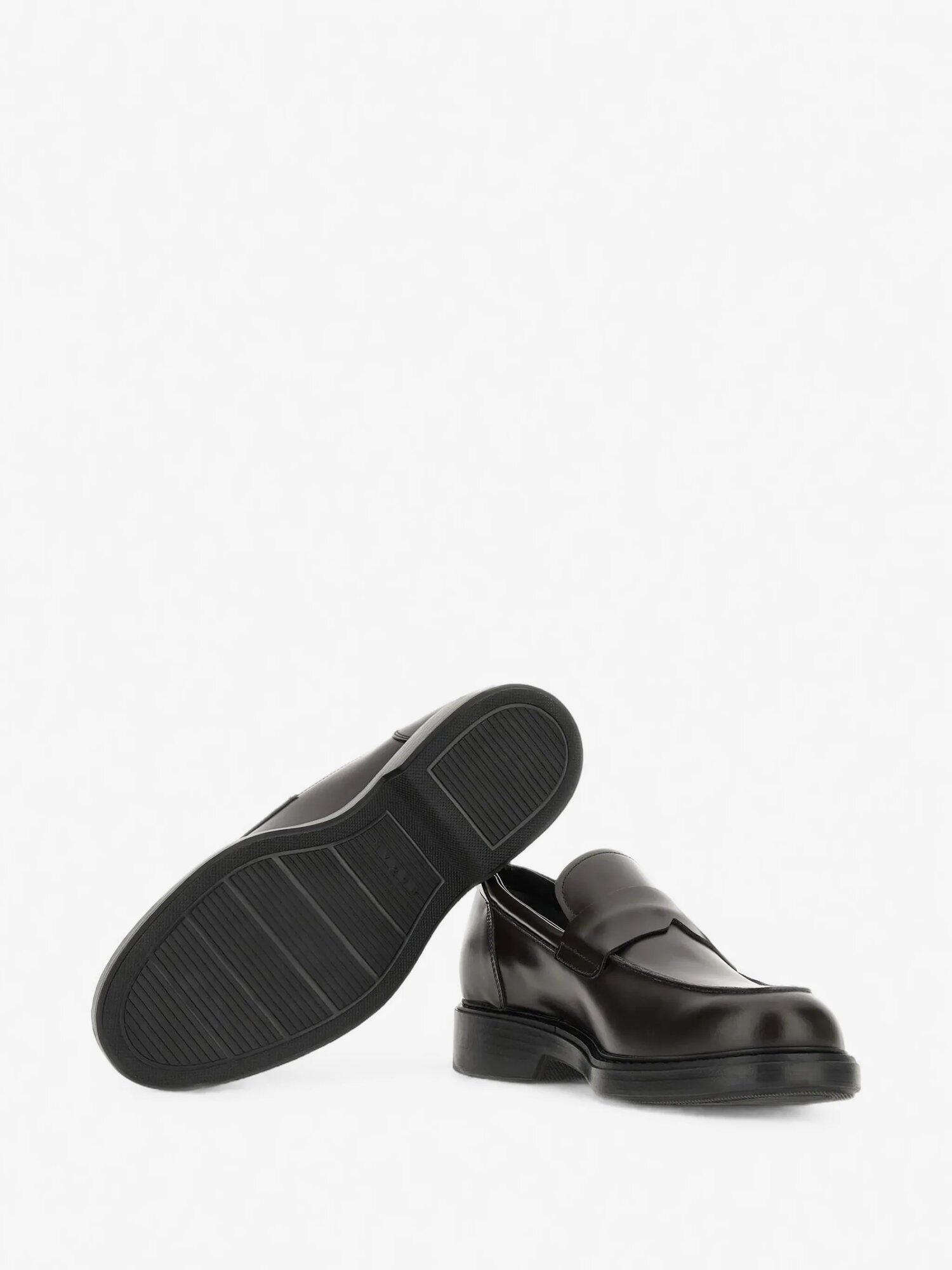 Лоферы Hogan Loafers H704, размер 7.5, коричневый — фото 1