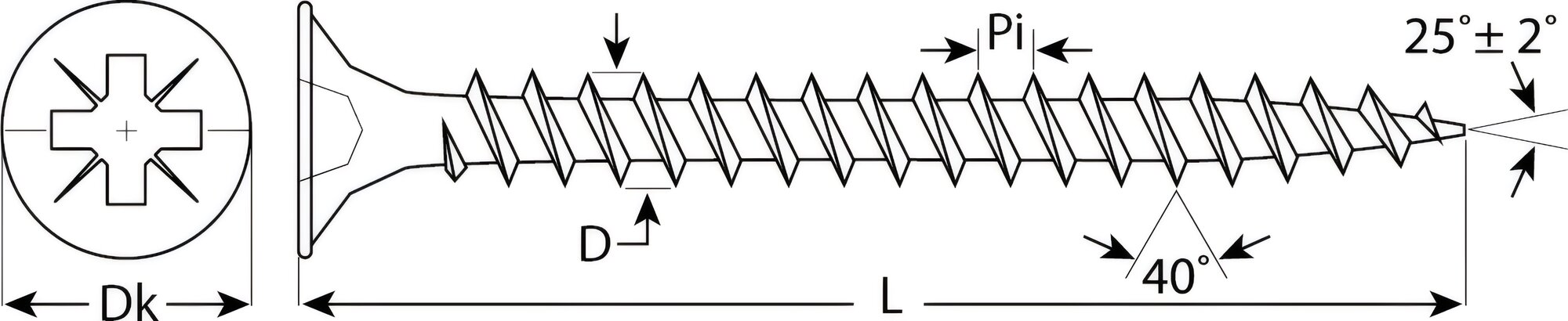 Универсальный саморез ЗУБР 4-300377-50-020