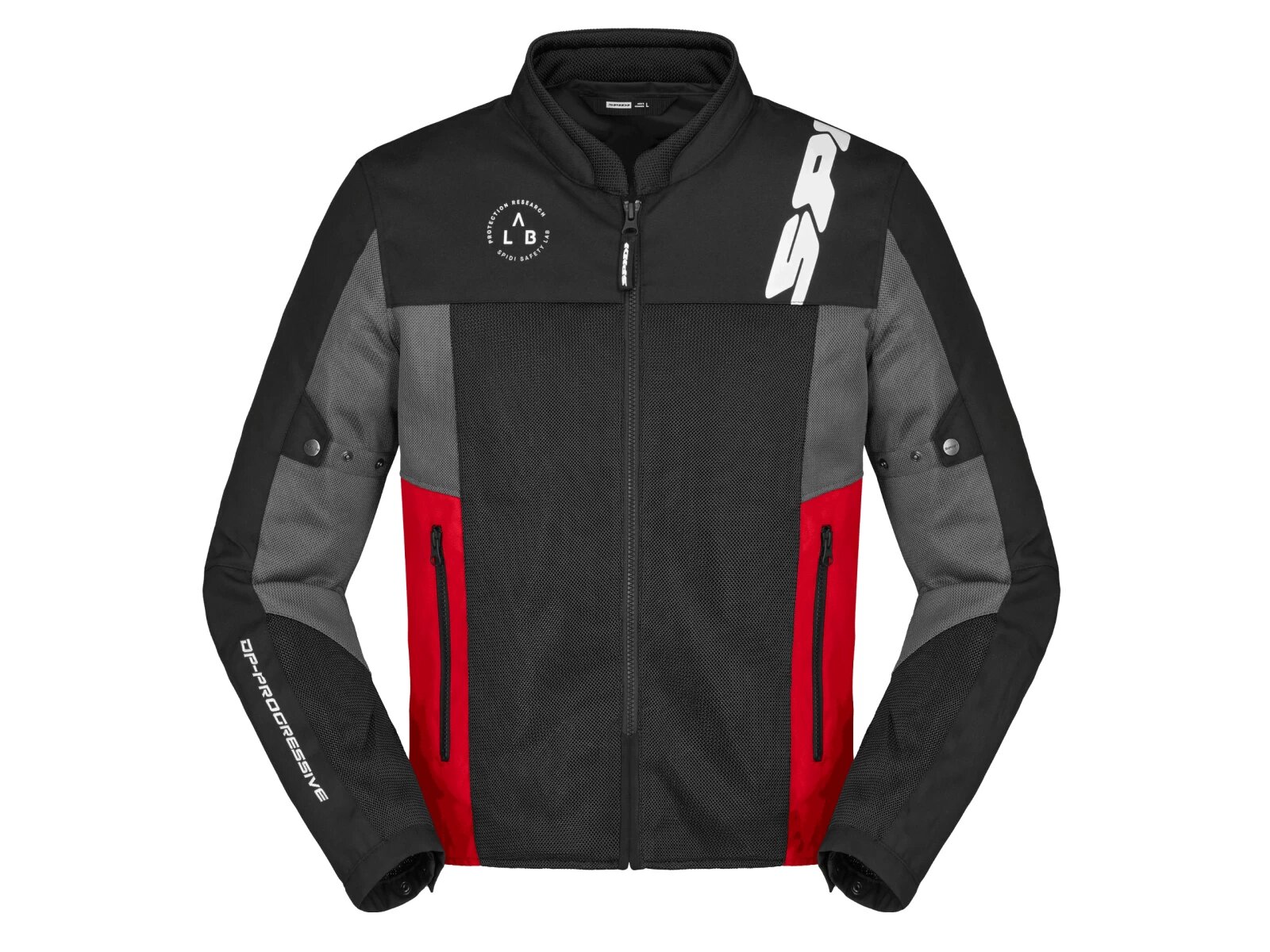Мотокуртка мужская текстильная SPIDI CORSA NET Red, черно-красная, XL
