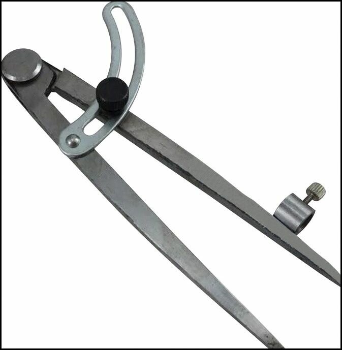 Циркуль разметочный с фиксатором 300 мм