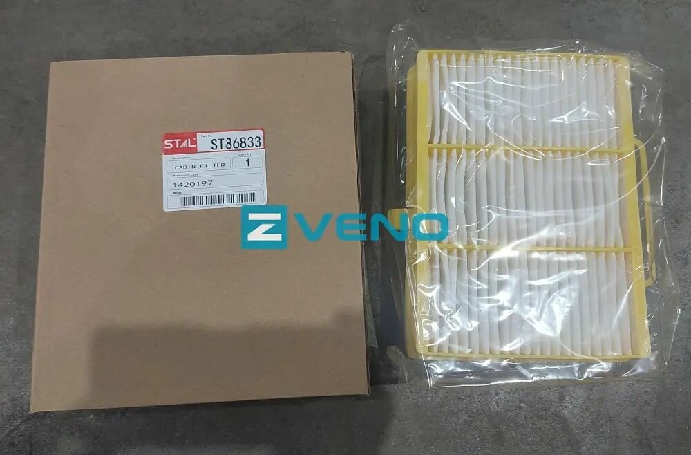 Фильтр воздушный салона кабины STAL ST86833 (AF25829; P786611; 1379952; 1420197; 1913503; PA4938) Scania DAF Renault
