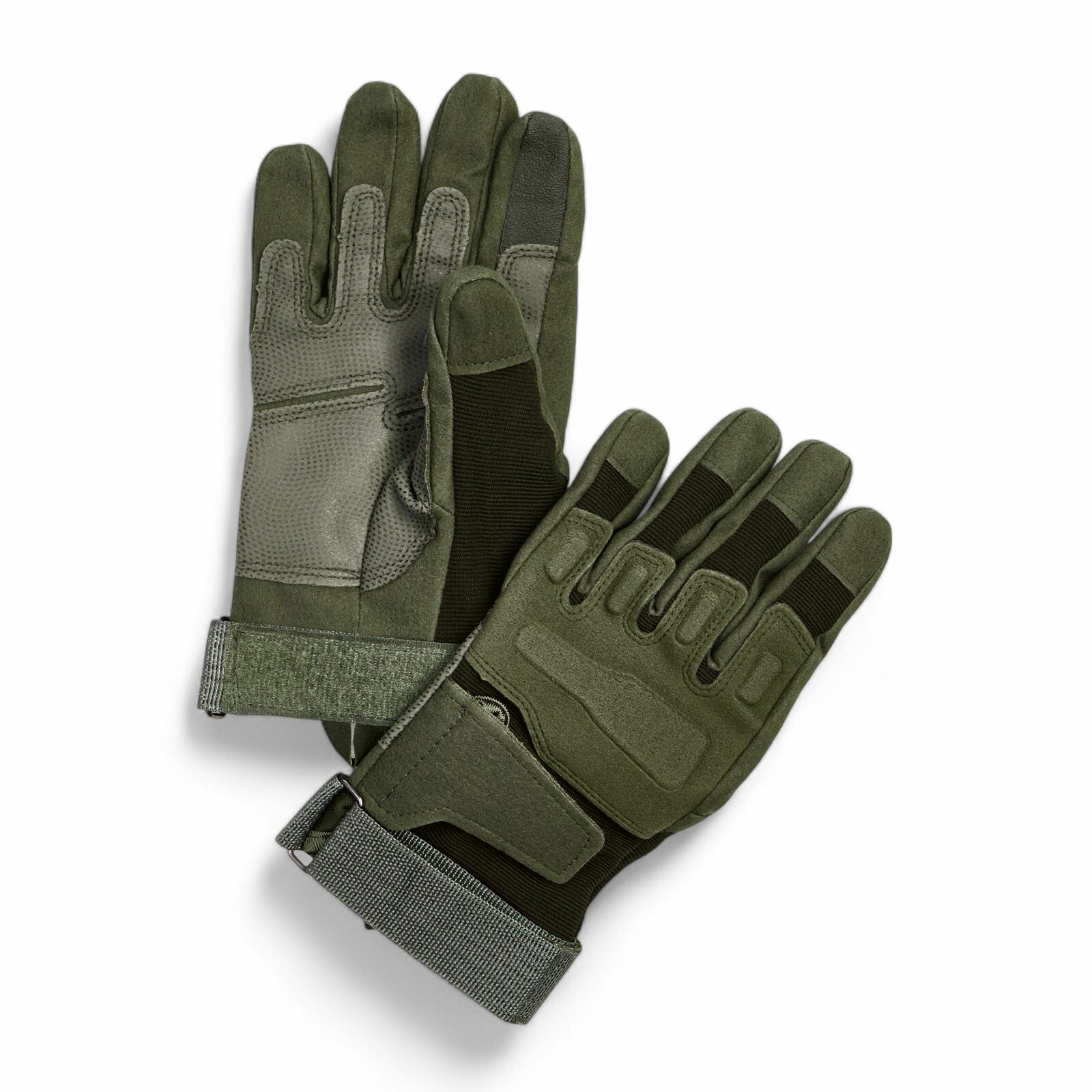 Перчатки тактические мужские Storm tactic с защитой суставов, размер - M, хаки