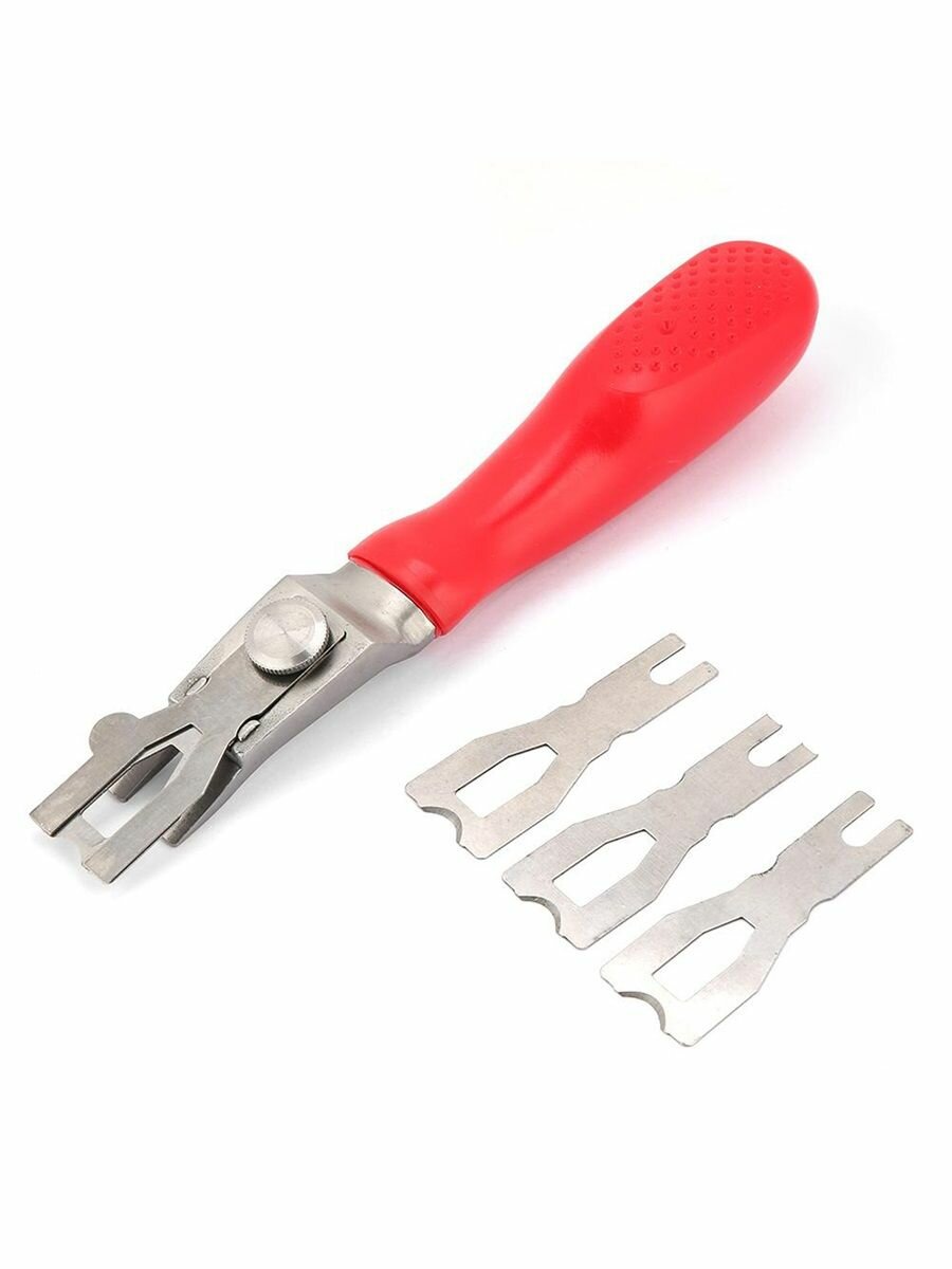 Набор для зачистки виниловых полов из ПВХ, инструмент для обрезки с 3 лезвиями для легкой обрезки пола и кромки, прочная конструкция из ПВХ, простота в использовании