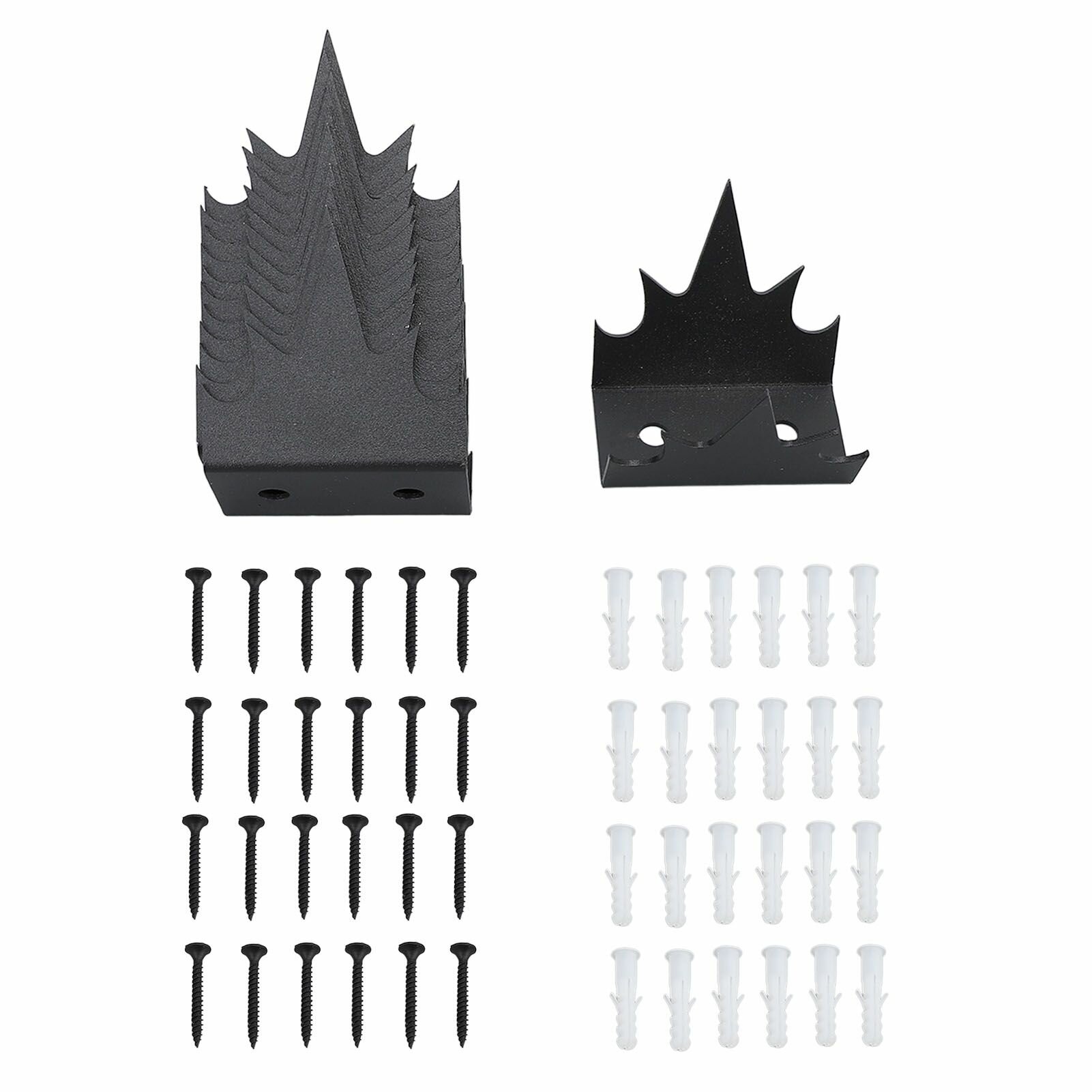 12шт Шипы для Ограждения, Железо, Антикоррозийное Покрытие, Безопасность