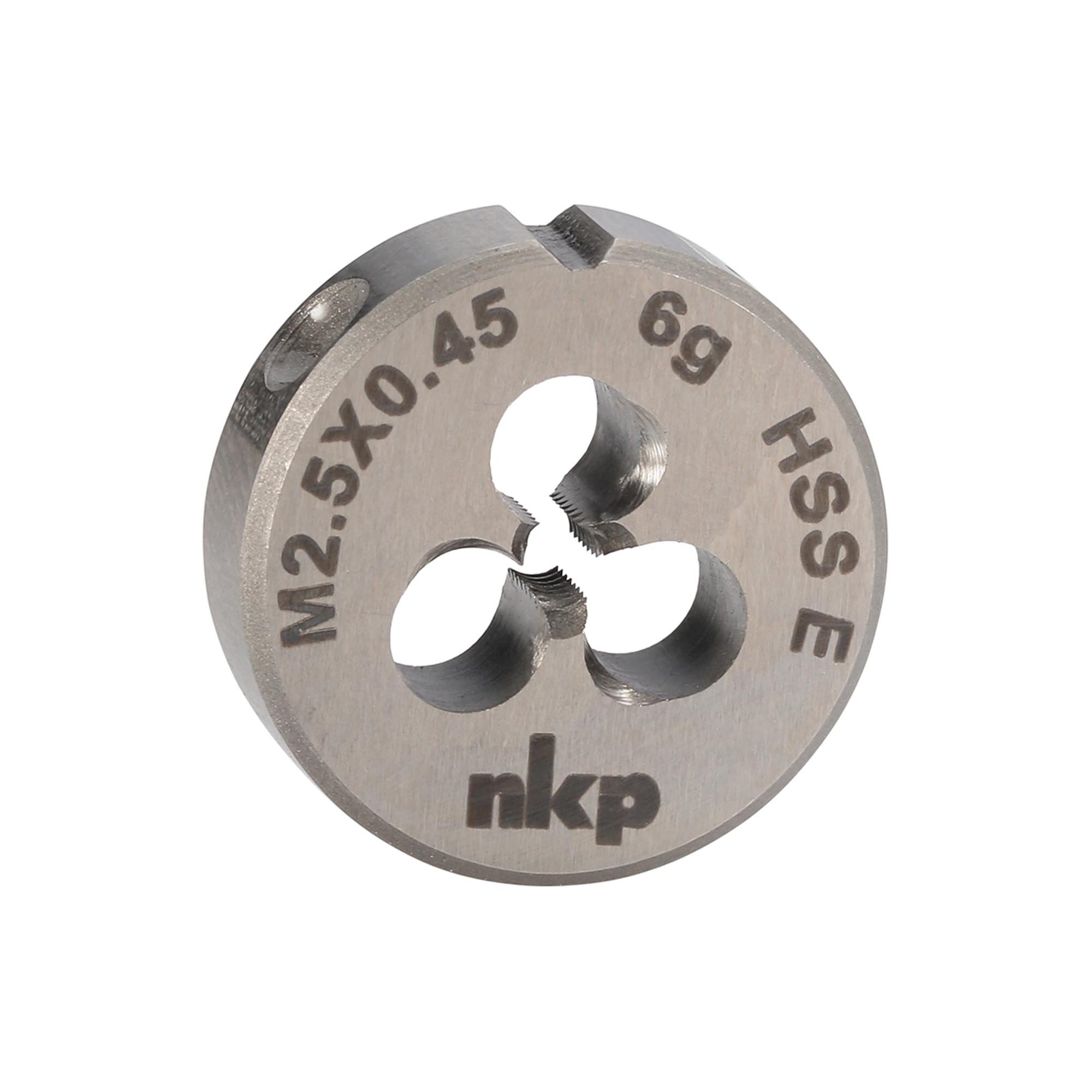 Плашка NKP М2,5х0,45 HSSE DIN EN 22568 6g 16х5мм 188001-N2-0025
