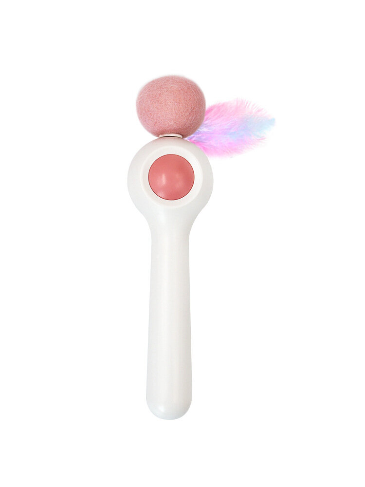 Игрушка для кошек "Gravity Funny Cat Stick", розовая