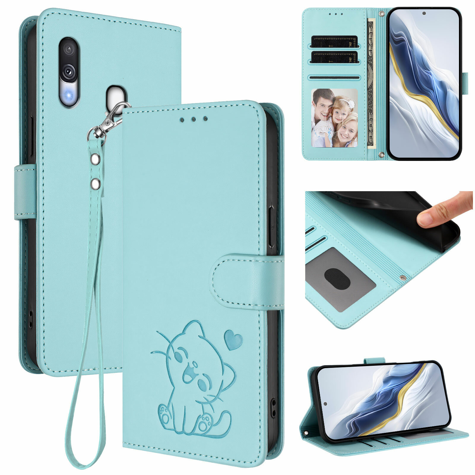 Подходит для Samsung Galaxy A40(Самсунг Галакси А40) Магнитные пряжки, кронштейны, сейсмостойкие, новинки, подарки