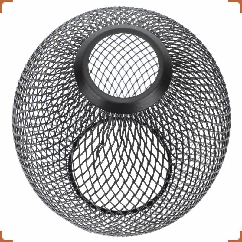 Абажур из железной проволоки в винтажном стиле, металлический абажур, подвесной светильник, крышка лампы