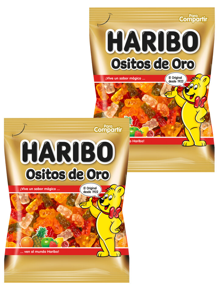 Жевательный мармелад Haribo Gold Bears, 100г x 2шт. Харибо мишки, Испания