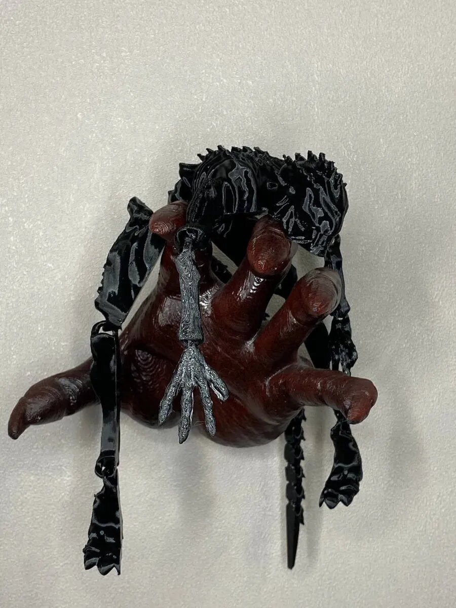 Пришелец 3д подвижный