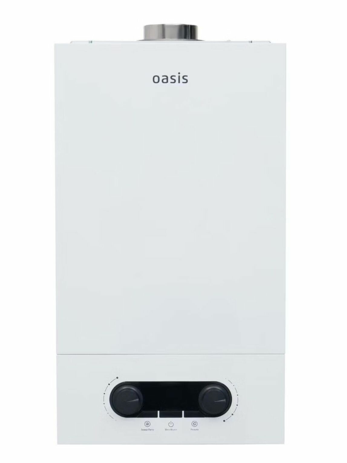 Котел газовый Oasis KK-24, настенный, с датчиком тяги, белый
