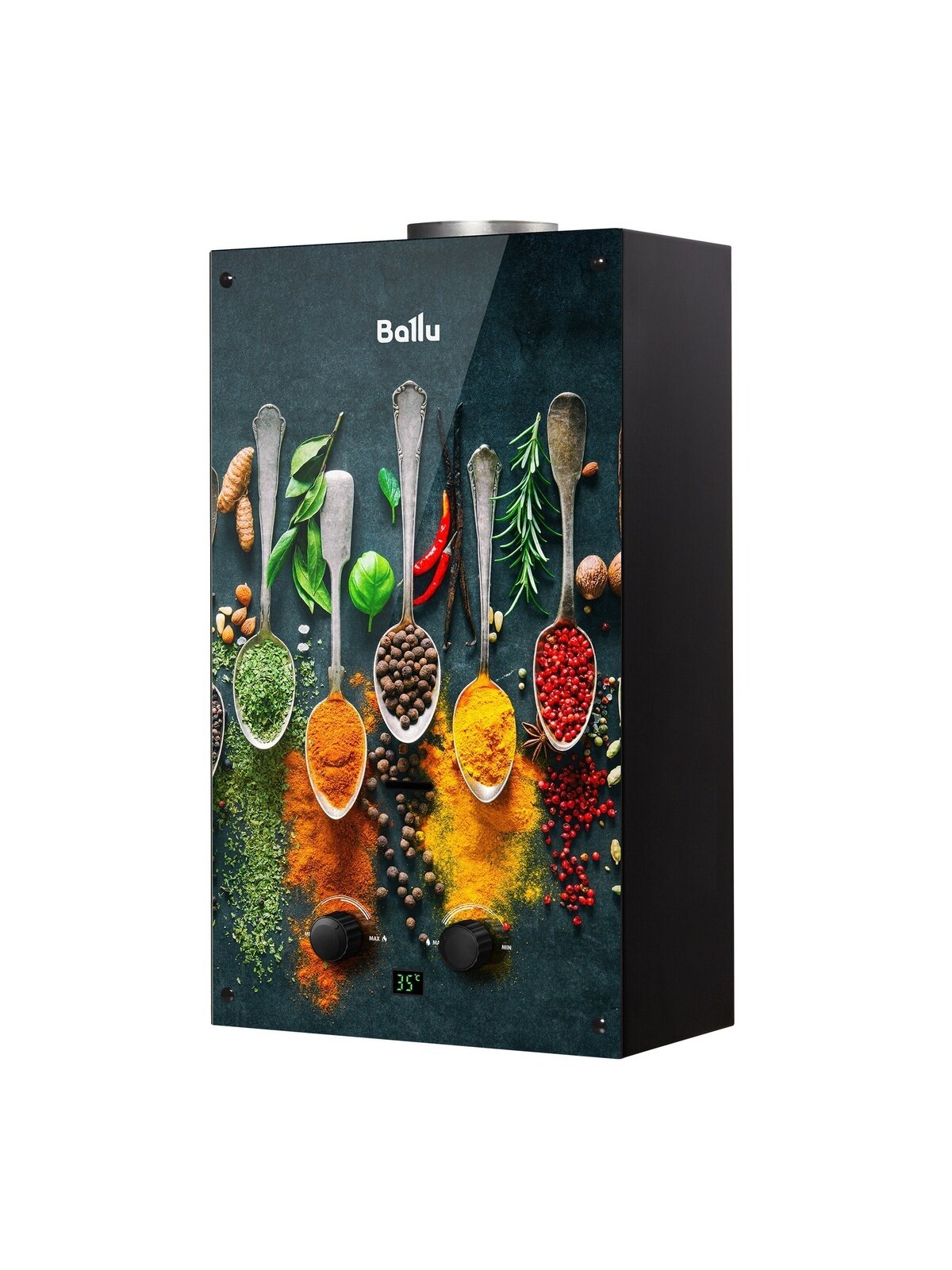 Колонка газовая Ballu GWH 10 Fiery Glass Curry