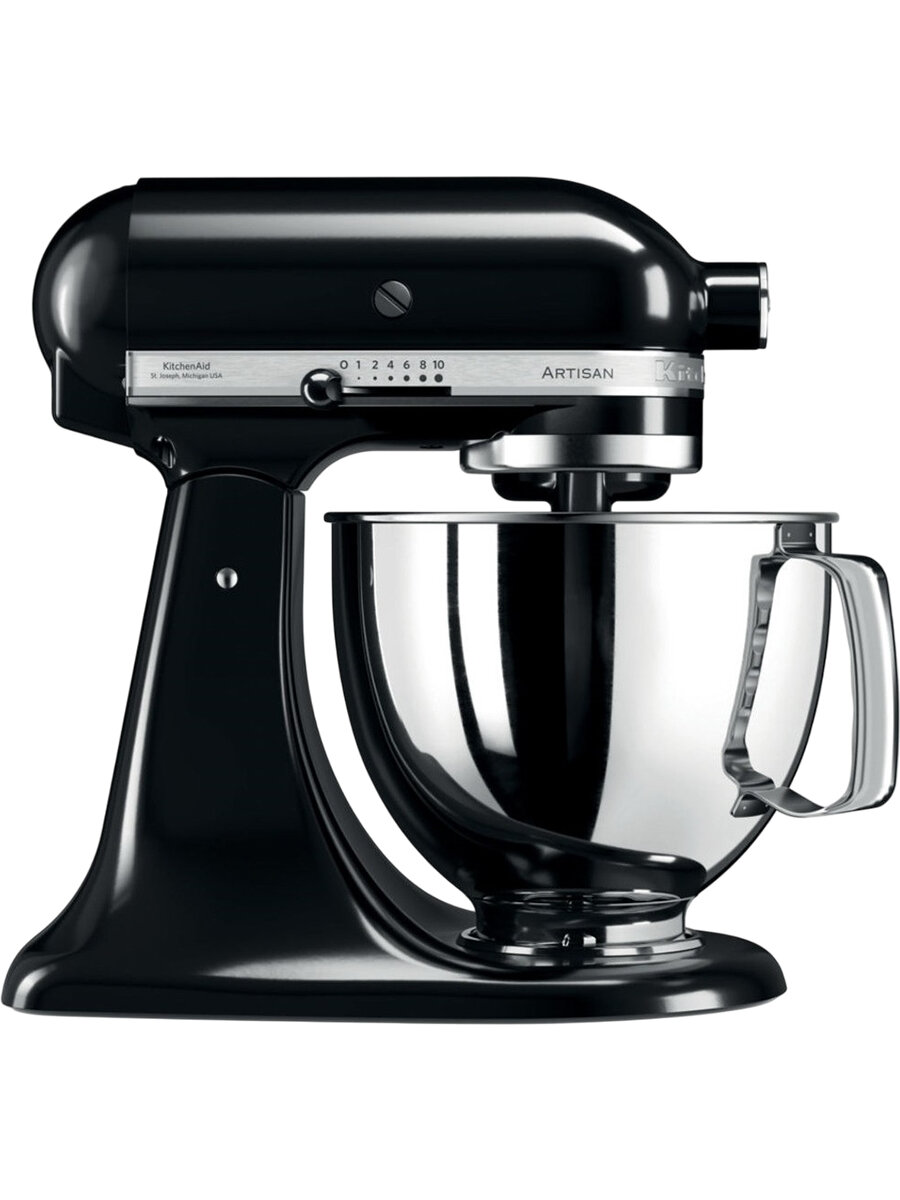 Планетарный миксер KITCHENAID Artisan 5KSM125EOB, чёрный