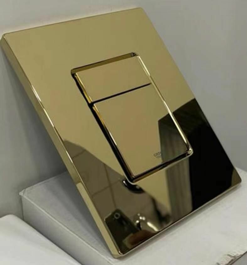 Кнопка смыва для Инсталляции GROHE SL RAPID глянцевая Золотом,38732000GLO