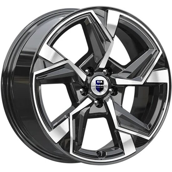Диск K&k Кайан 7.5x18/5x115 D70.2 ET43 алмаз чёрный