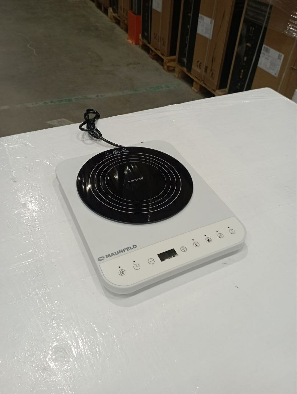 Индукционная плитка MAUNFELD EFI271TWH