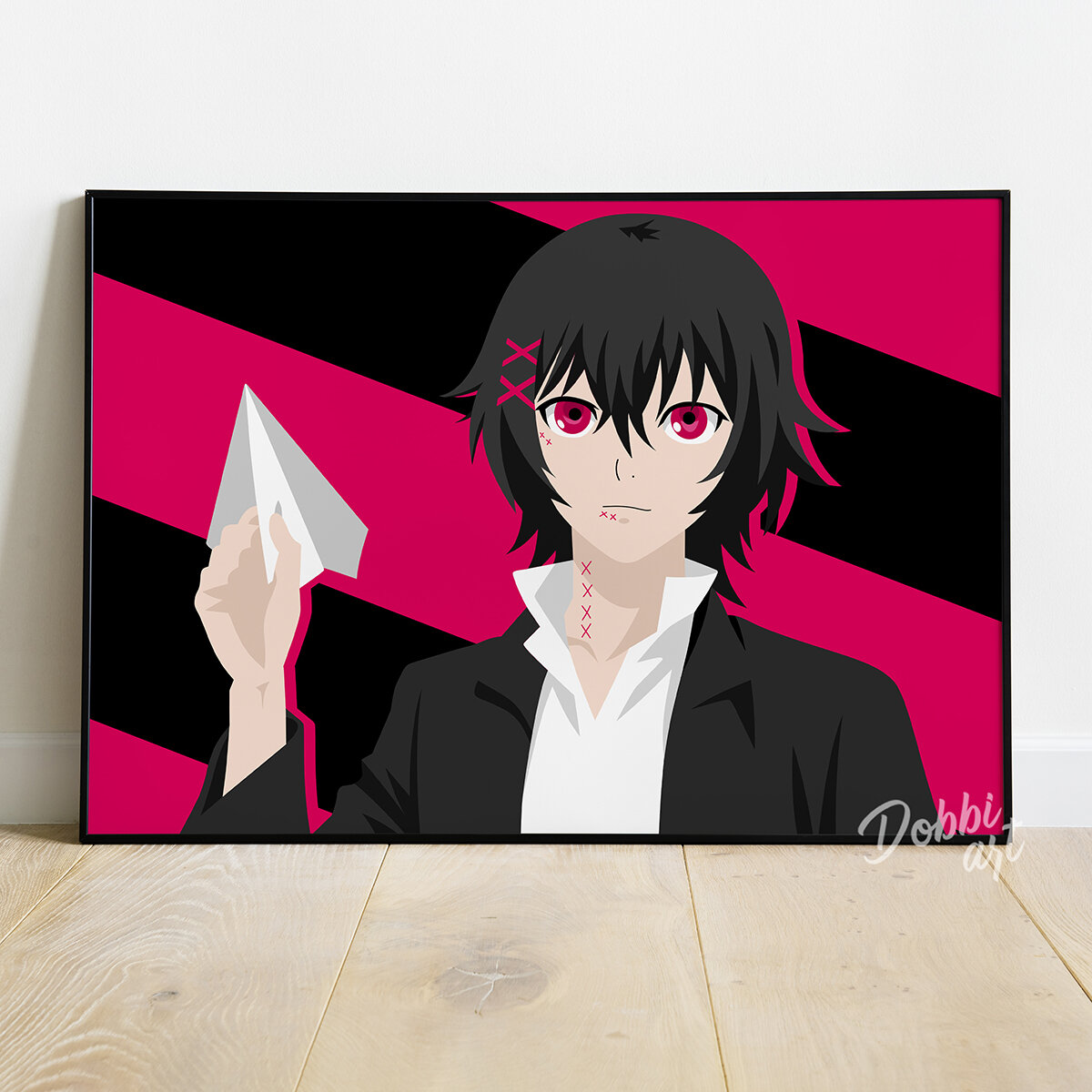 Постер Токийский гуль 50х70 см без рамы/ Tokyo Ghoul/ Джузо Сузуя/ Аниме, манга/ Постер для интерьера/ Декор на стену/ Постер для дома, офиса/ Плакат интерьерный/ Плакат Аниме/ Подарок парню/ Подарок девушке/ Картина для интерьера