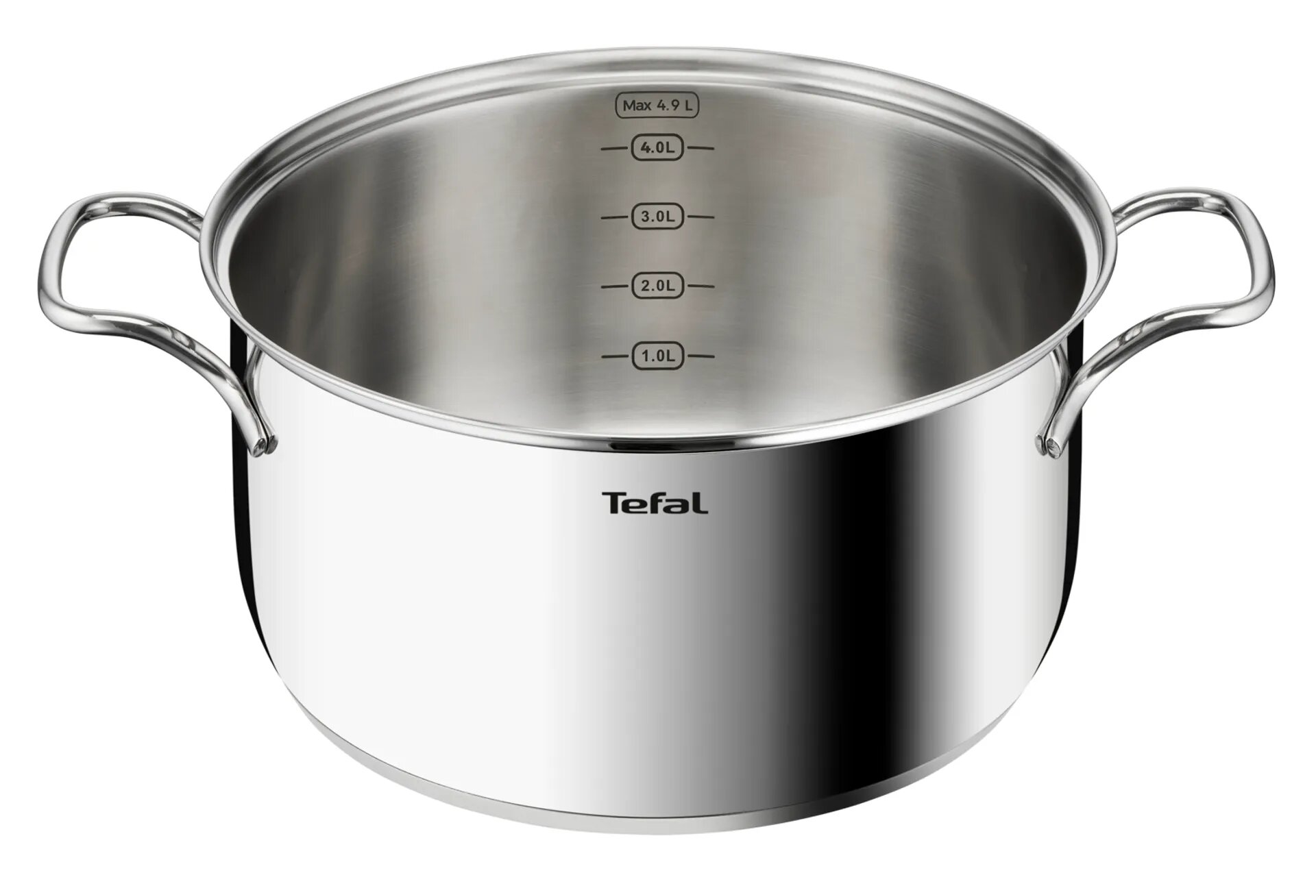 Кастрюля Tefal B8644674 d=24см (без крышки) серебристый (2100125815)