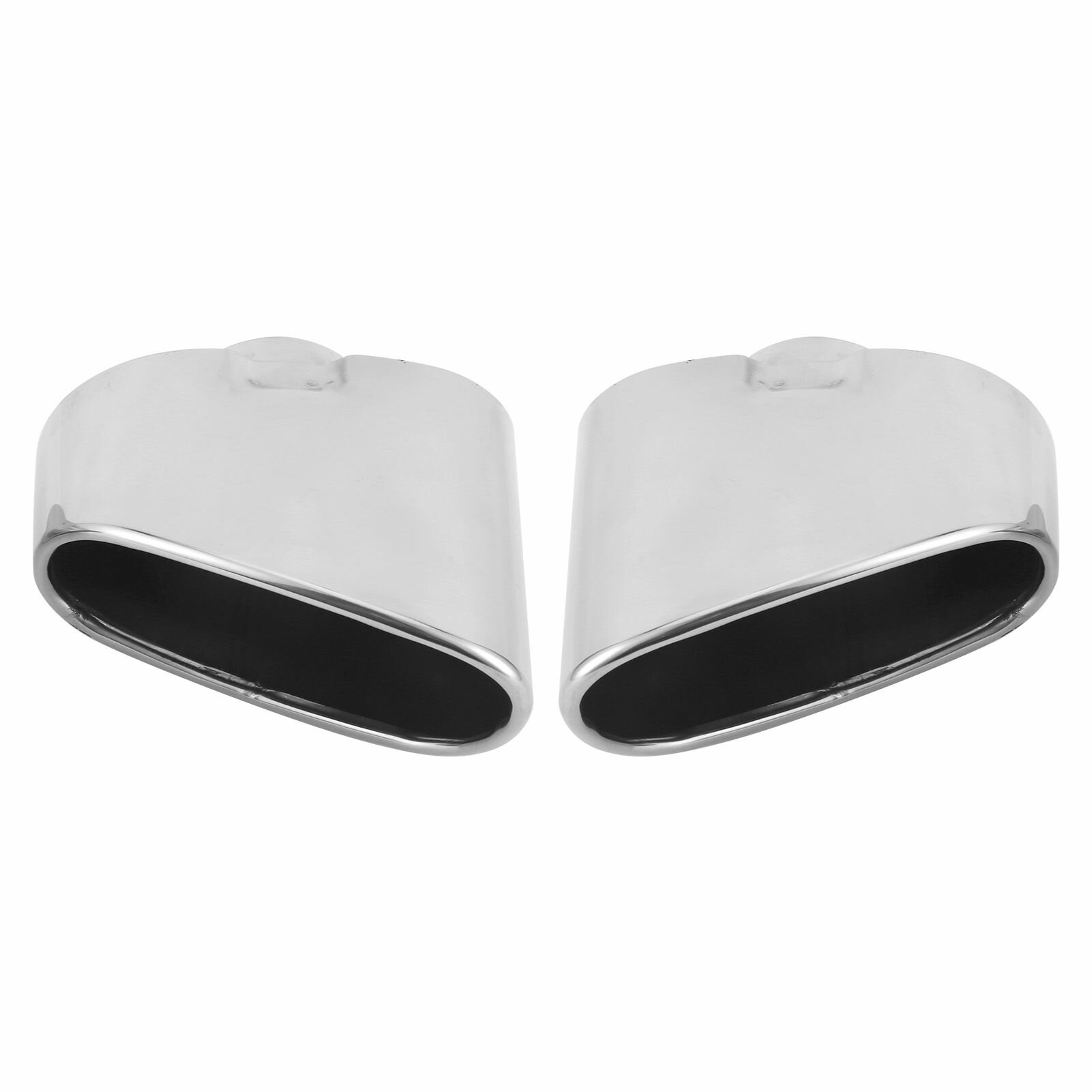 2 шт. наконечники 2,5" из нержавеющей стали для X5 E70