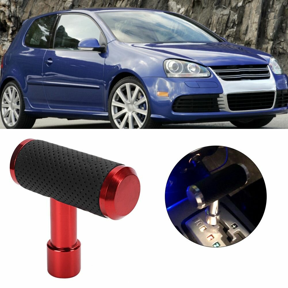 Ручка переключения передач автомобиля, Т-Образная Универсальная Запасная Часть Ручки Переключения передач Механической или автоматической коробки передач (Красная)