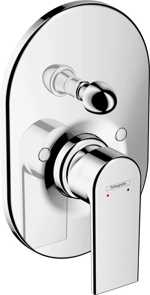 Встраиваемый смеситель для душа и ванны Hansgrohe Vernis Shape 71458000 хром