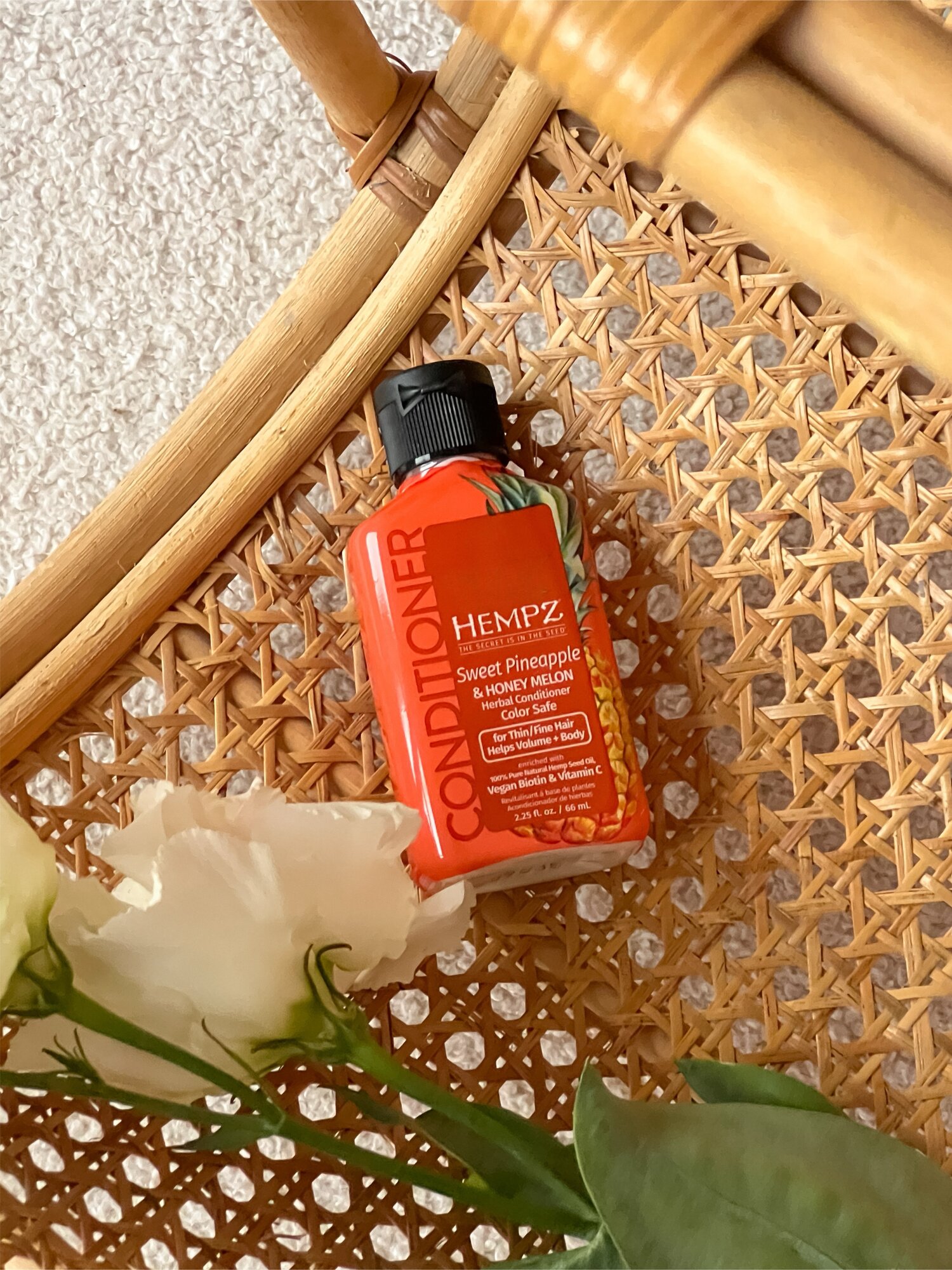 HEMPZ Кондиционер для волос Sweet Pineapple & Honey Melon Herbal Conditioner (Travel size) 66 мл