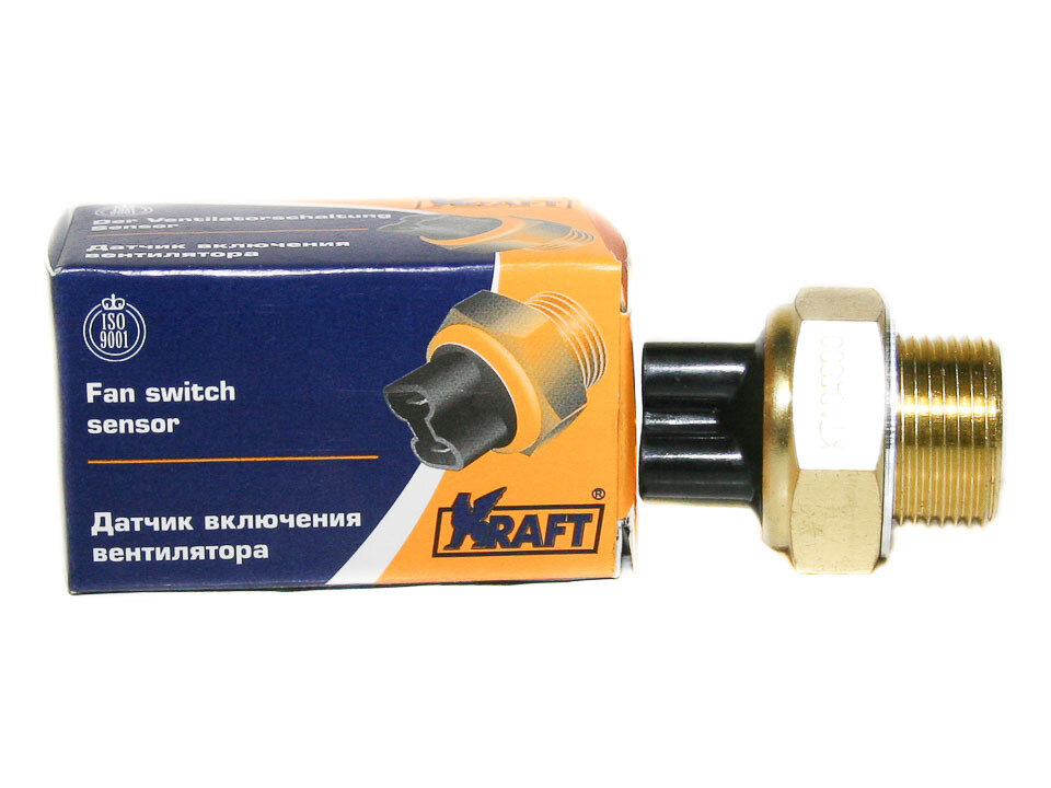 Датчик включения вентилятора ТМ-108 на 2103-07,3110,3302 (92-87) "KRAFT"