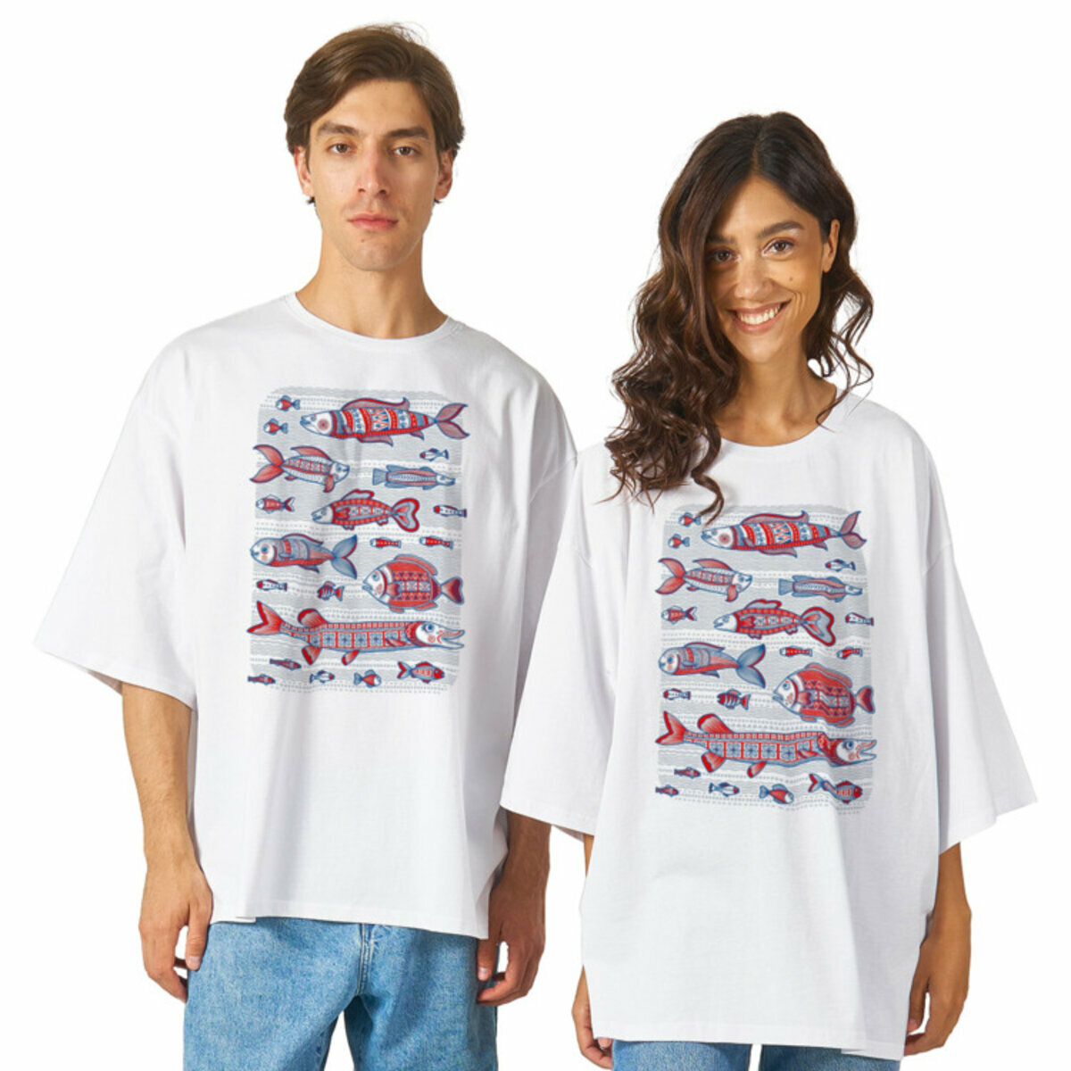 Футболка спортивная Оверсайз