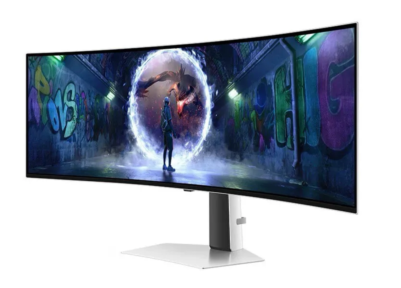 49" Монитор Odyssey S49DG932SC, 0.03 мс, QD-OLED, 32:9, 240 Гц, 5120×1440, 250 кд/м