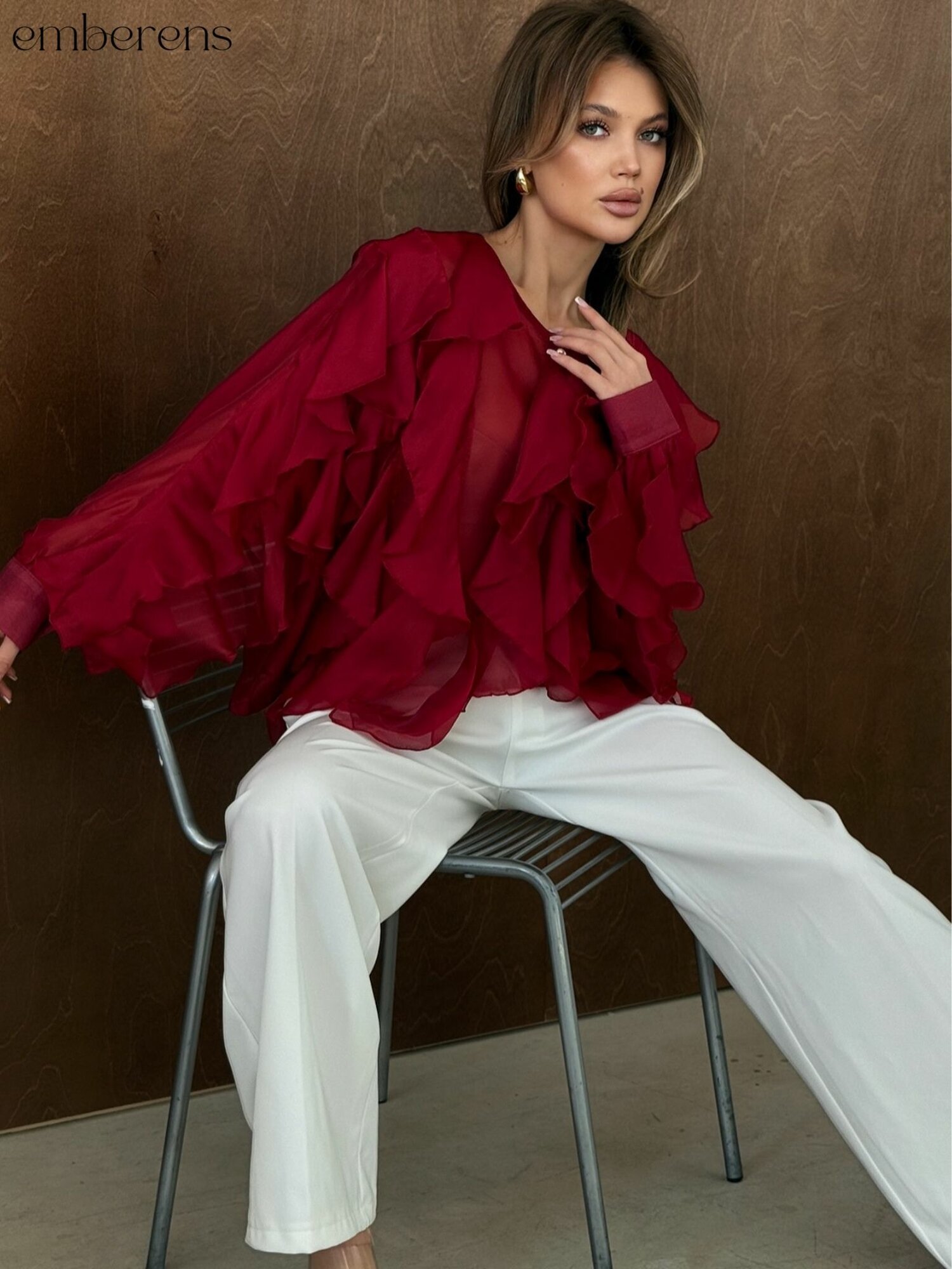 Блуза Осень-зима 2025