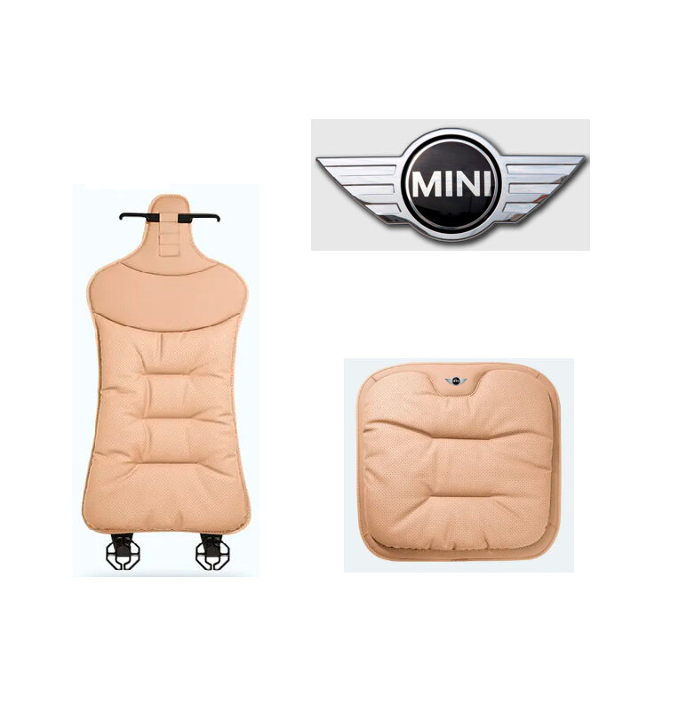 Комплект защитных накидок из экокожи на одно сиденье для Mini Cooper